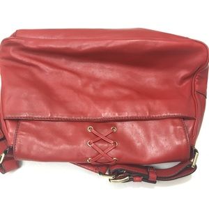 Hype | Bags | Hype Red Leather Bag | Poshmark
